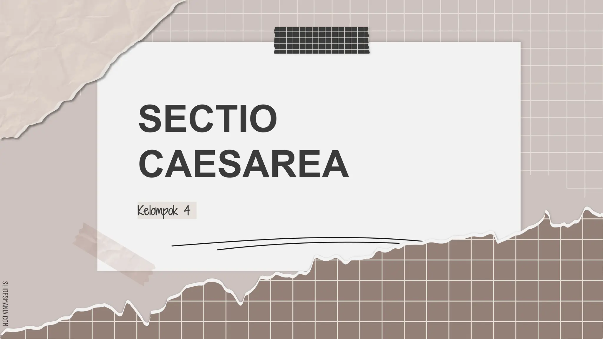 PPT Sectio Caesarea tindakan pembedahan yang digunakan untuk melahirkan ...