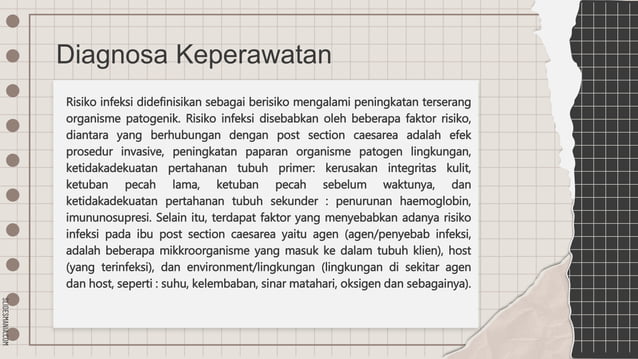 PPT Sectio Caesarea tindakan pembedahan yang digunakan untuk melahirkan ...