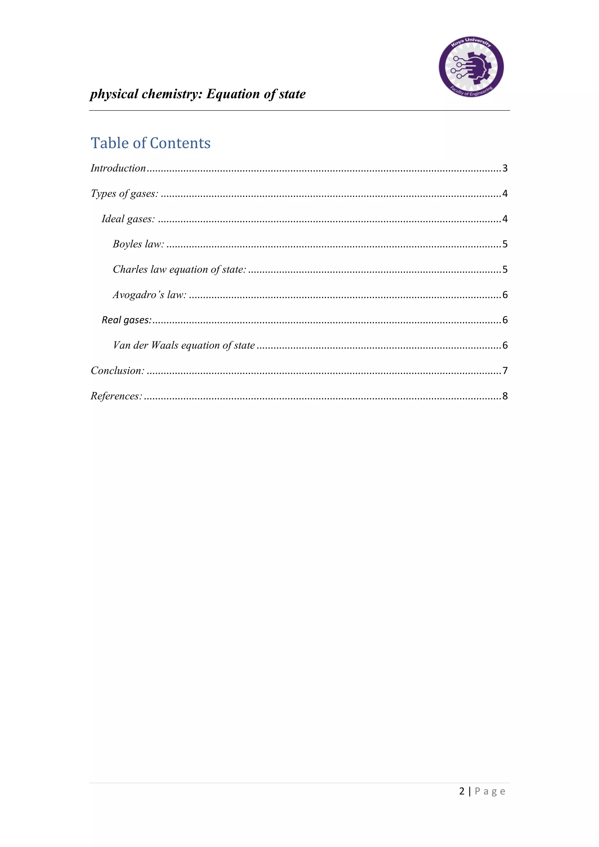 equation of state | PDF