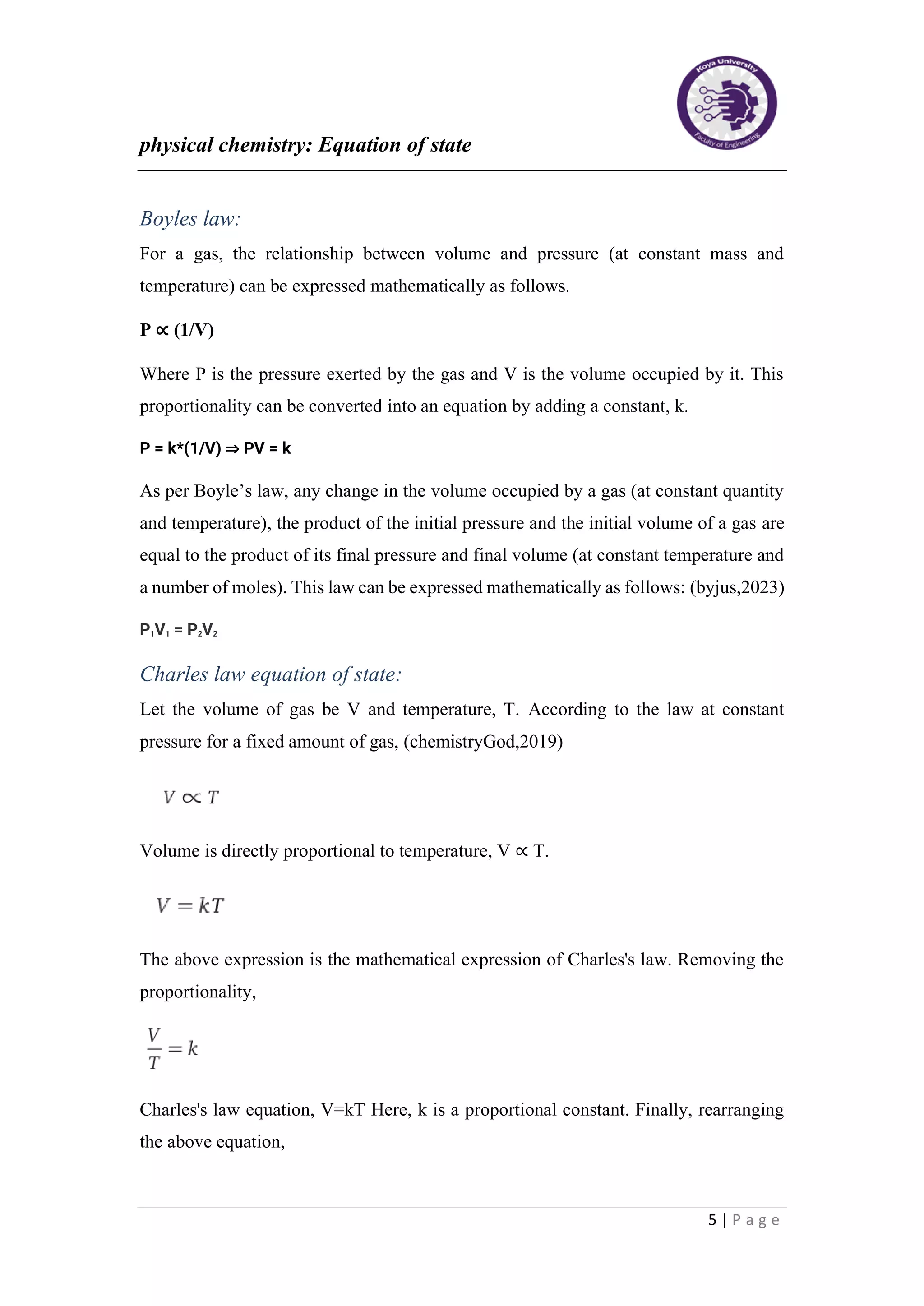 equation of state | PDF