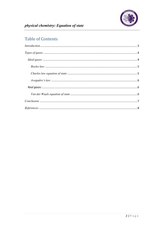 equation of state | PDF