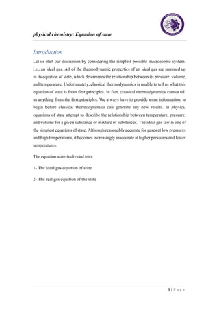 equation of state | PDF