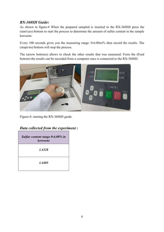 sulfur content | PDF