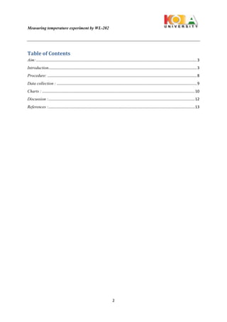 temperature measurement | PDF