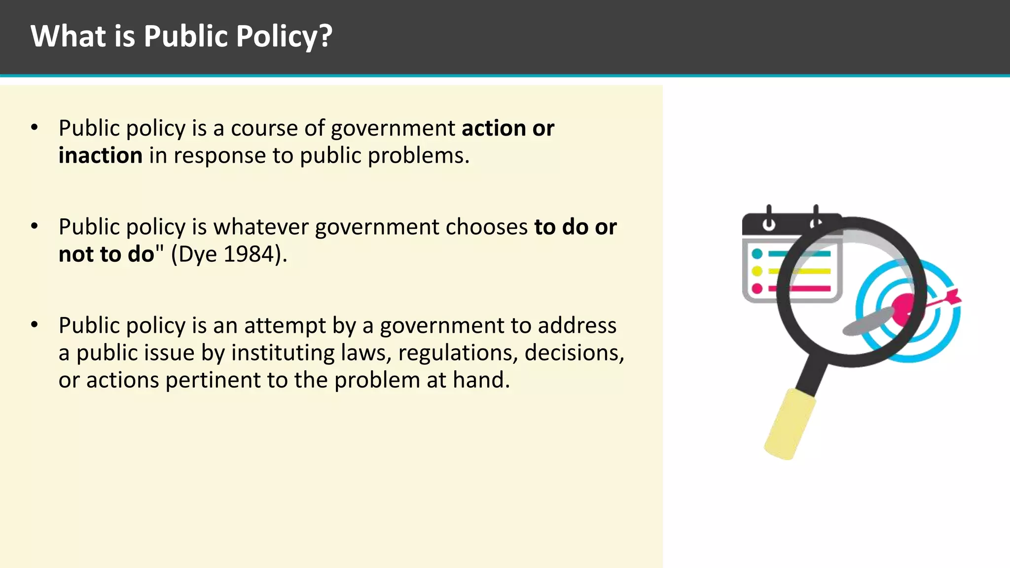 Module 1: What is Policy? Dima course content | PPTX | Political Issues ...