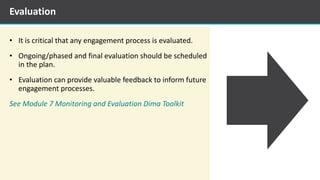 Module 3: Stakeholder & Consultations Dima course content | PPTX