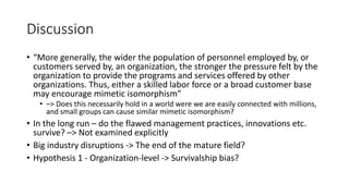Dimaggio and powell 1983 - the iron cage revisited - institutional ...
