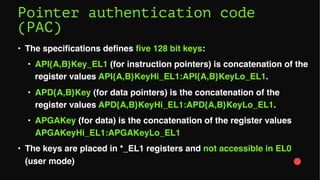 Dima kovalenko - Is ARMv8.3 the end of ROP? | PPT