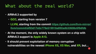 Dima kovalenko - Is ARMv8.3 the end of ROP? | PPT