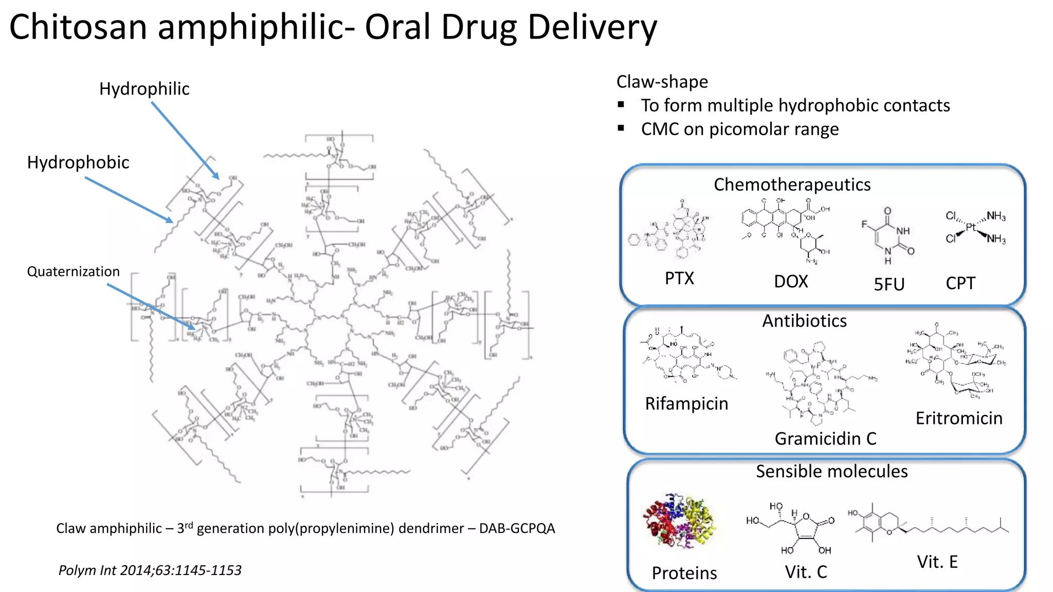 SELF-ASSEMBLY AMPHIPHILIC CHITOSAN NANOCARRIERS FOR ORAL CO-DELIVERY OF HYDROPHOBIC AND ...