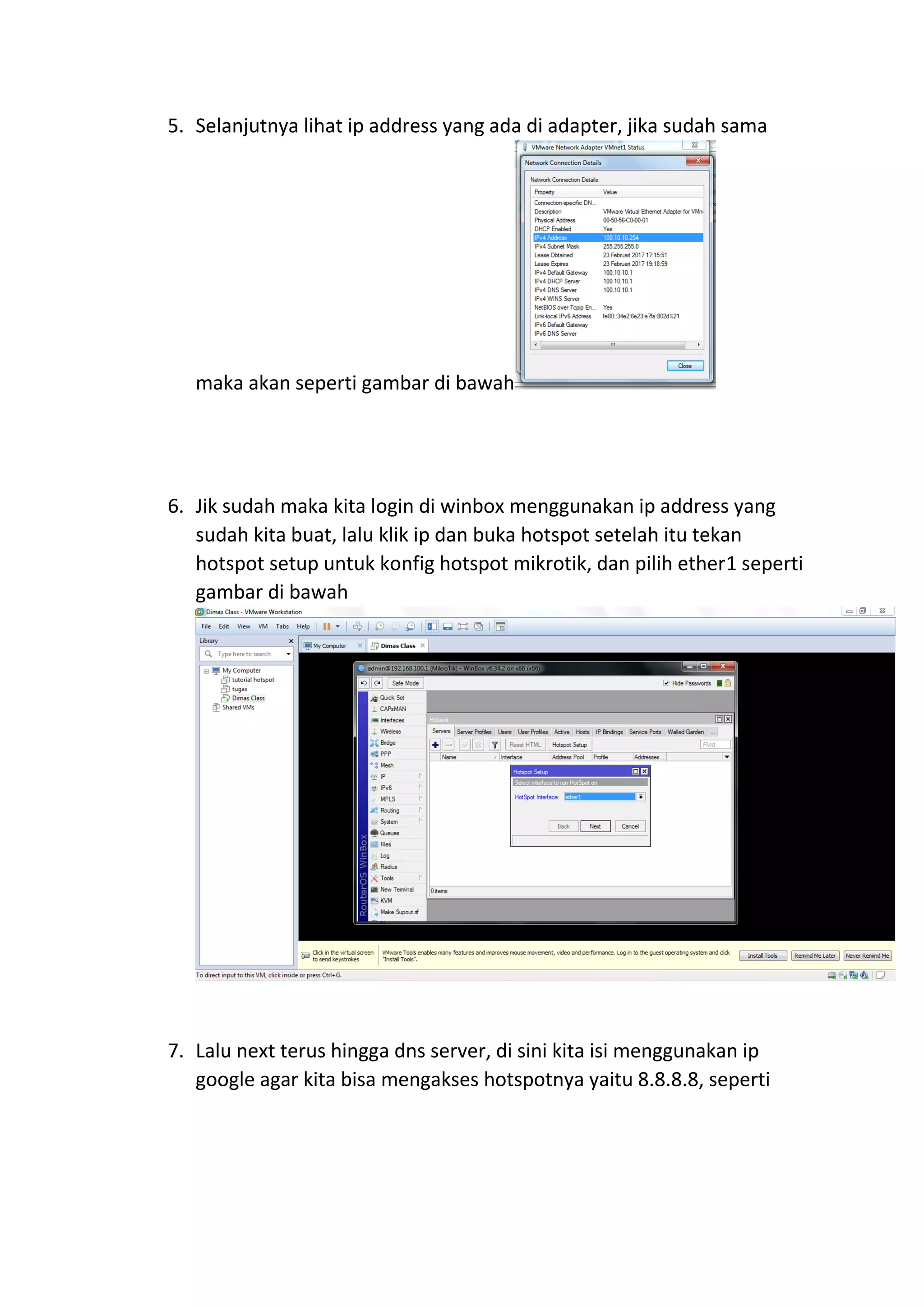 tutorial hotspot mikrotik | PDF
