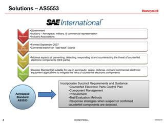 AS5553 –A New Standard in the Fight Against Counterfeit Electronic Parts - Dimase | PDF