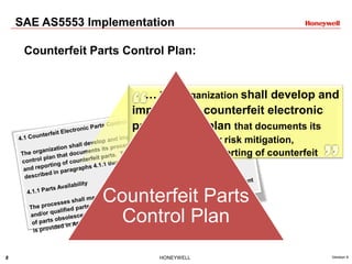 AS5553 –A New Standard in the Fight Against Counterfeit Electronic Parts - Dimase | PDF