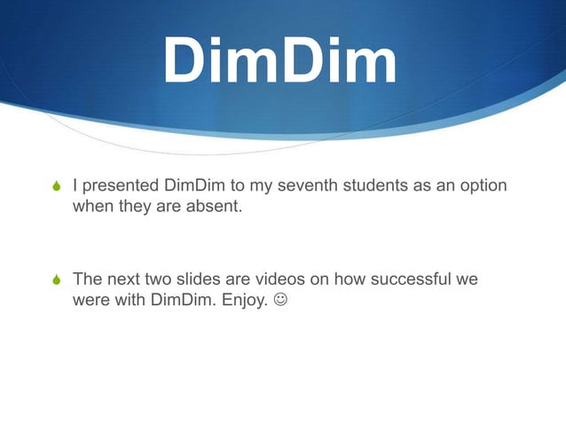 Dim dim2010 | PPT