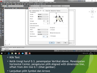 DIMENSI DALAM AUTO CAD YANG BERLAKU UTUK ANAK KULIAH.pptx