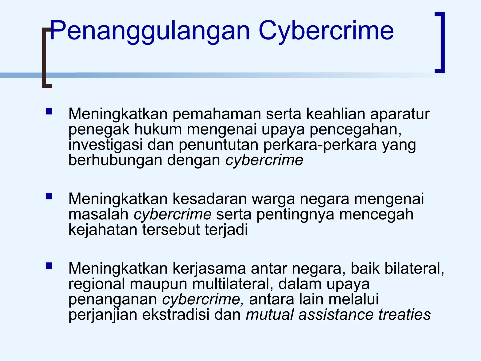 DIMENSI KEJAHATAN MODERN CYBERCRIME & UU ITE.pptx