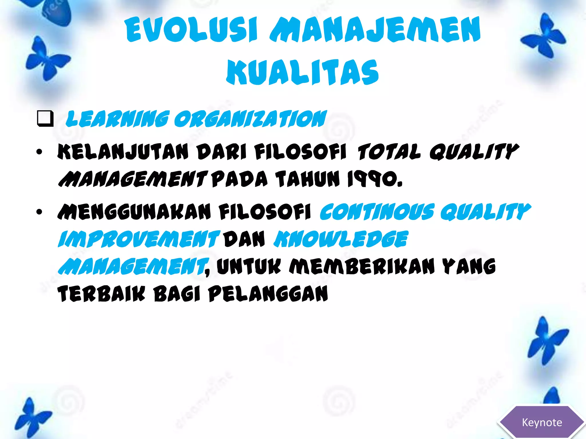 Dimensi kualitas produk | PPTX