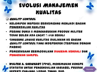 Dimensi kualitas produk | PPTX