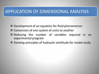 Dimensional analysis | PPTX