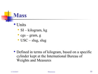 Dimension | PPT
