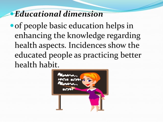 Dimension of health | PPTX