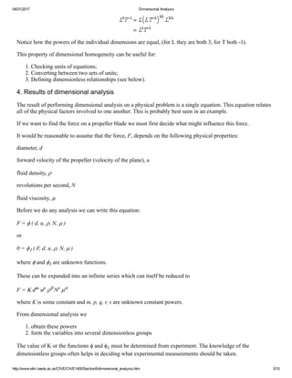 Dimensional analysis | PDF