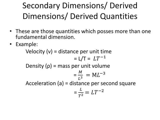 Dimensional Analysis.pptx | Physics | Science