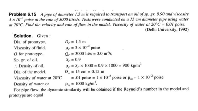 Dimensional Analysis (Fluid Mechanics & Dynamics) | PDF
