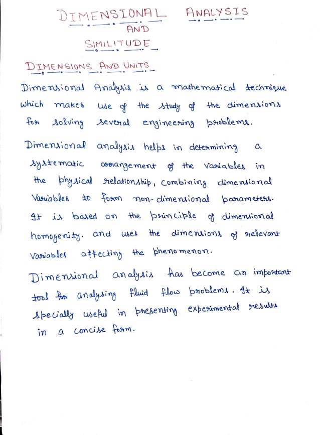 Dimensional analysis part 1 | PDF | Physics | Science