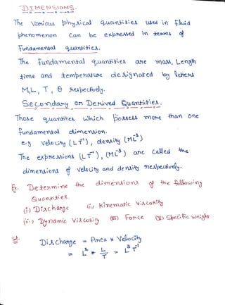Dimensional analysis part 1 | PDF | Physics | Science