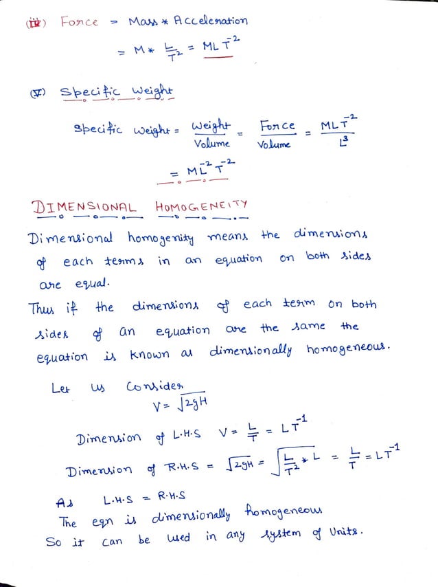 Dimensional analysis part 1 | PDF | Physics | Science