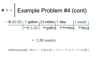 dimensional analysis with proper explanation | PPT