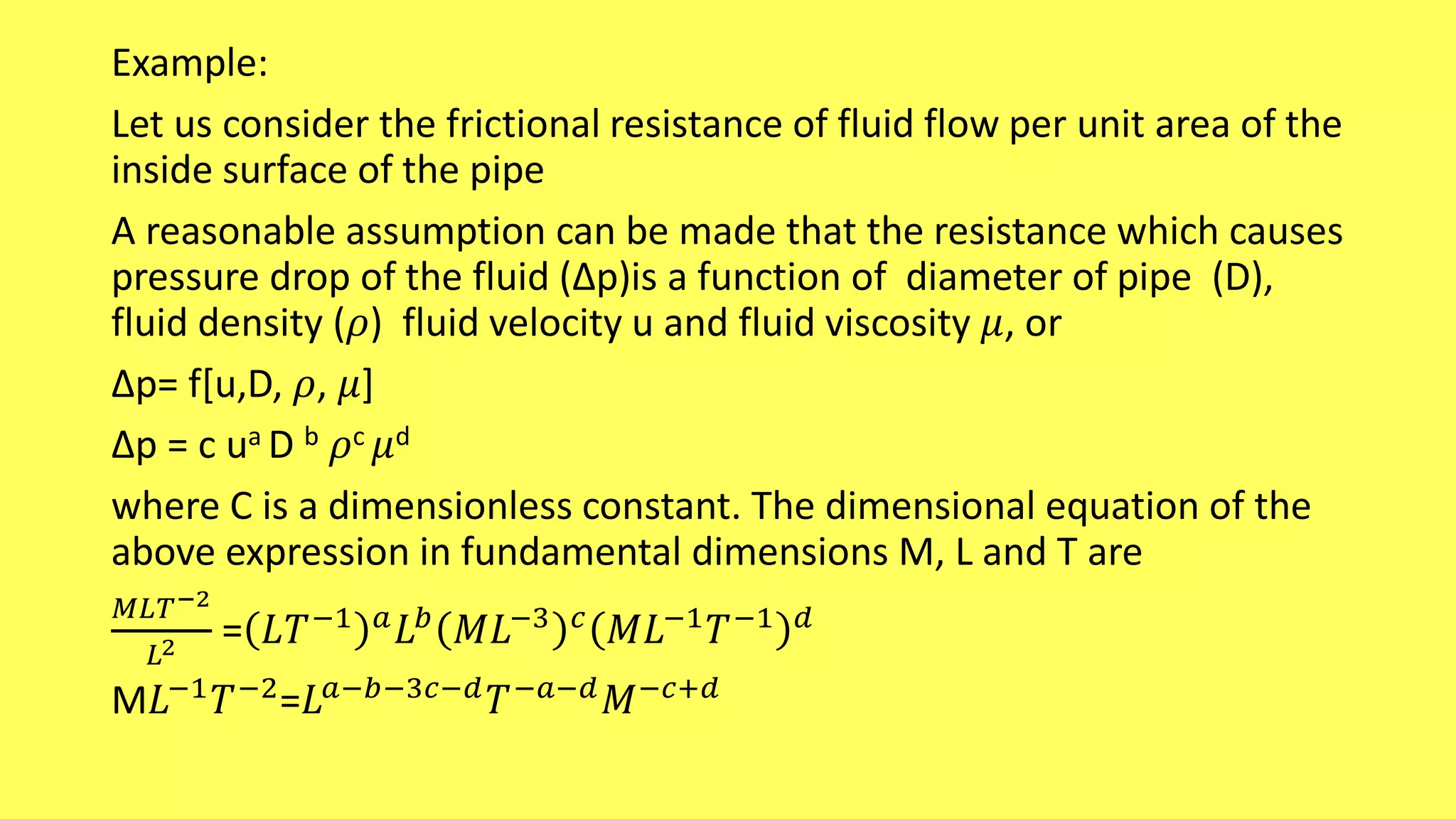 Dimensional analysis - Part 1 | PDF