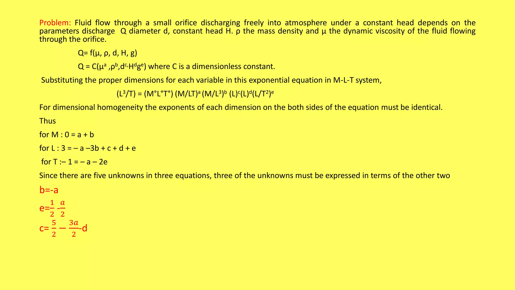 Dimensional analysis - Part 1 | PDF