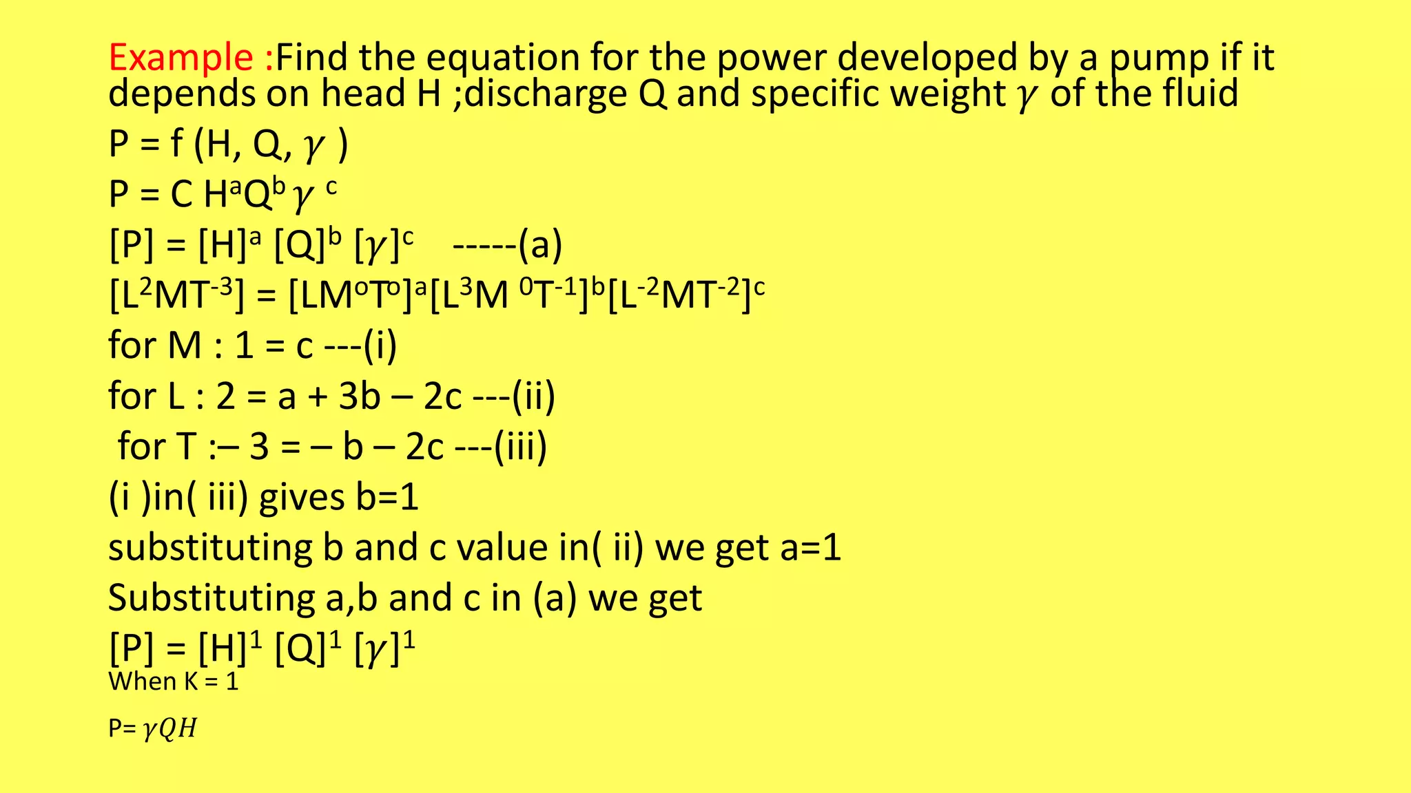 Dimensional analysis - Part 1 | PDF