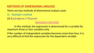 Dimensional analysis - Part 1 | PDF