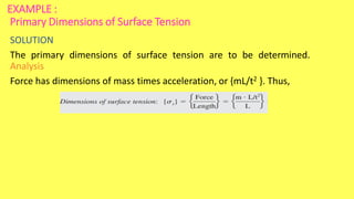 Dimensional analysis - Part 1 | PDF