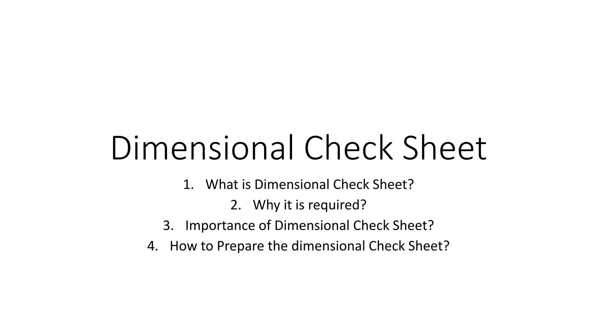 Dimensional Check Sheet.pptx