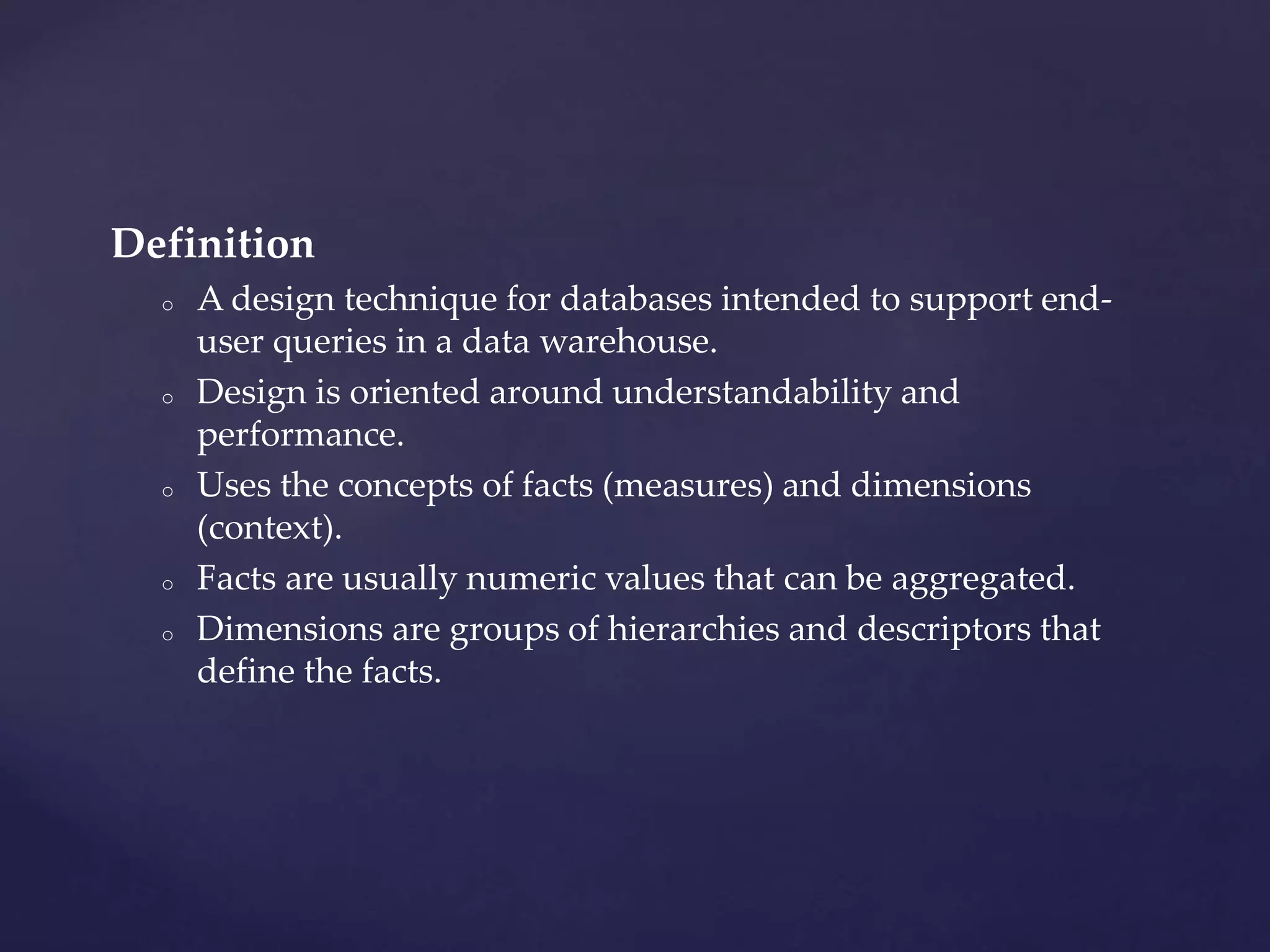 Dimensional data modeling | PPTX