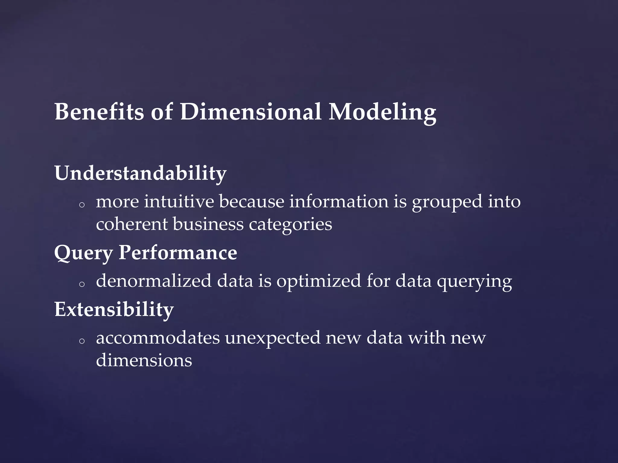 Dimensional data modeling | PPTX