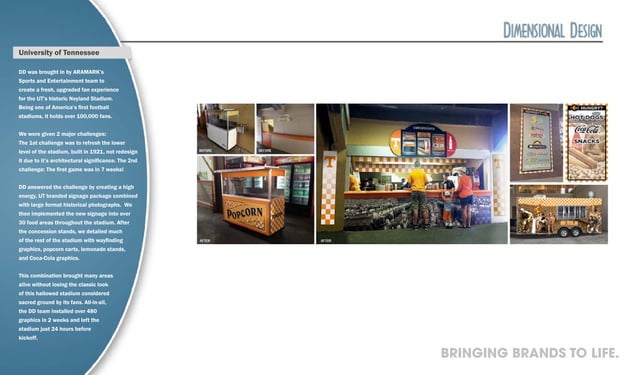 Dimensional Design Graphics Deck | PPT