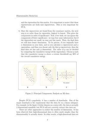 Dimensionality reduction | PDF