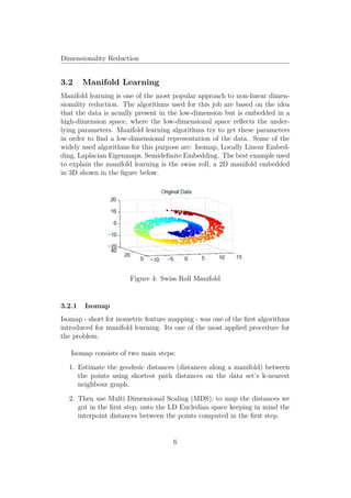 Dimensionality reduction | PDF