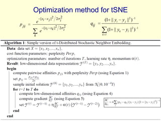 Visualization using tSNE | PPTX
