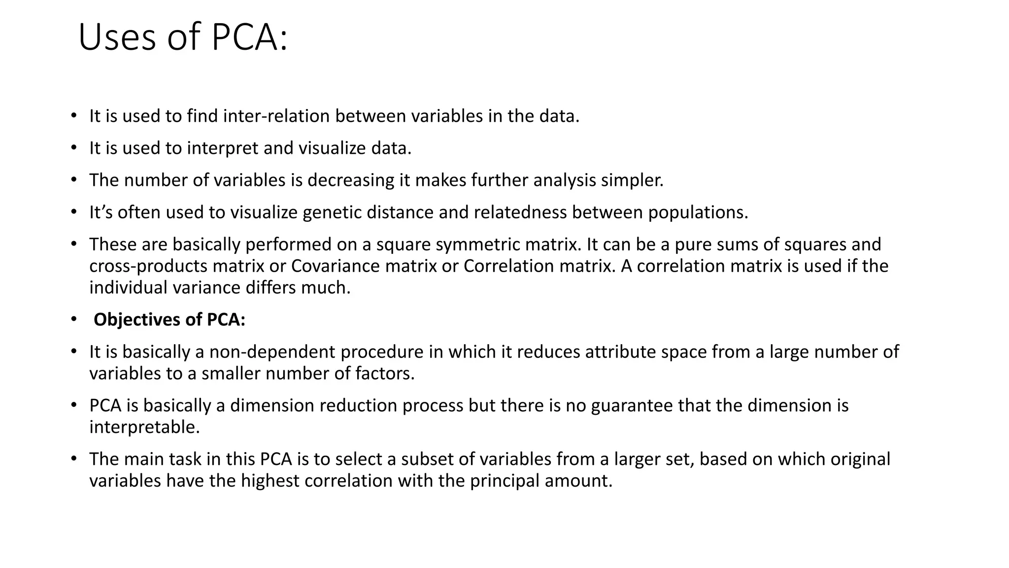 Dimensionality Reduction Pptx