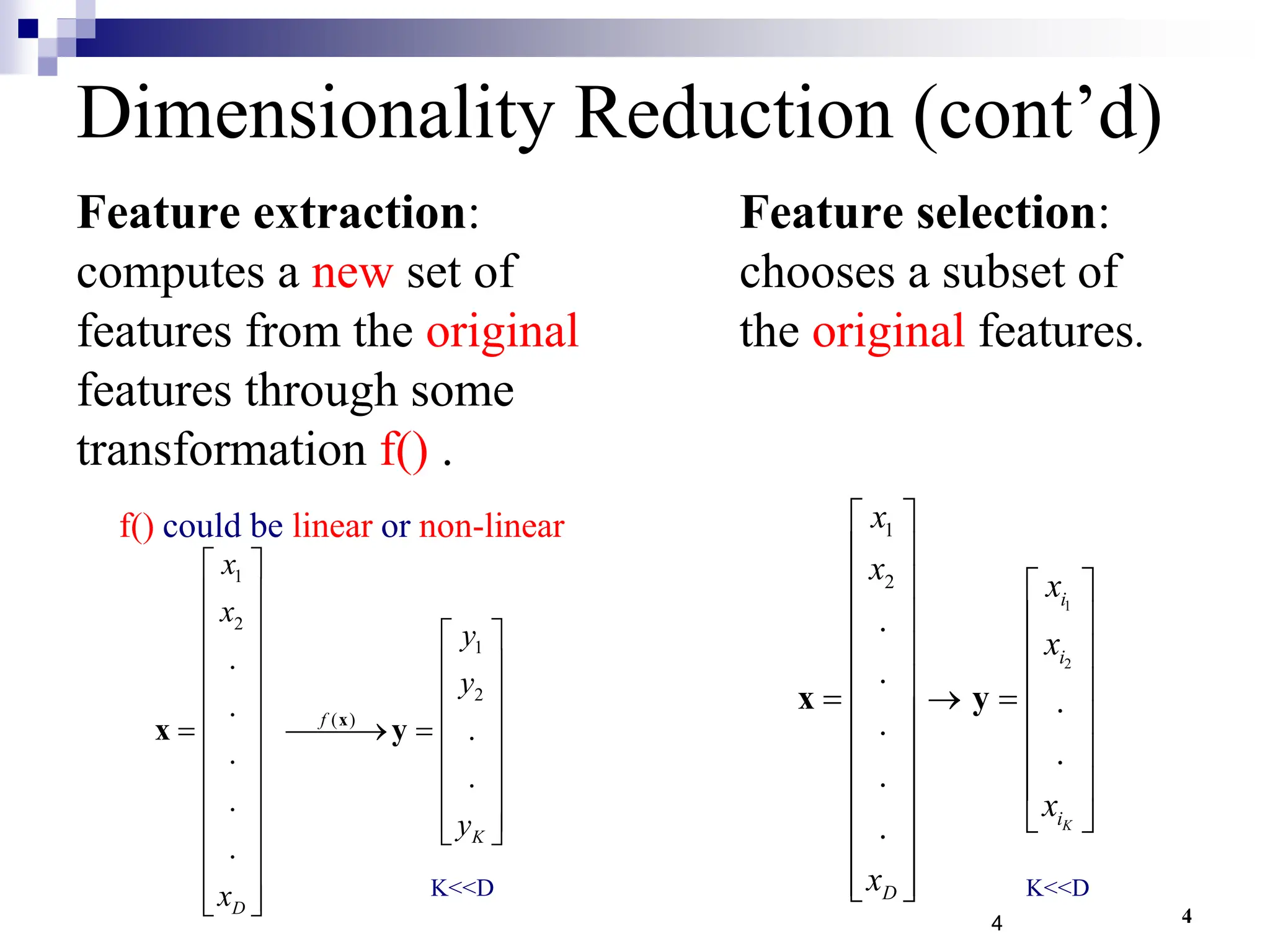 Dimensionality Reduction And Feature Extraction Pptx Technology