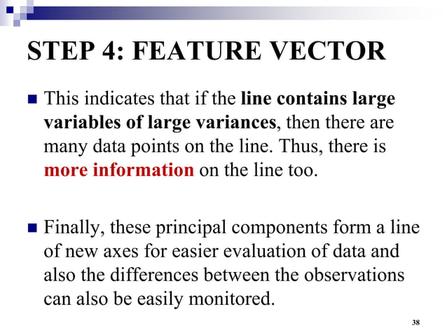 Dimensionality Reduction And Feature Extractionpptx