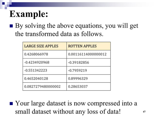 Dimensionality Reduction and feature extraction.pptx | Technology & Computing