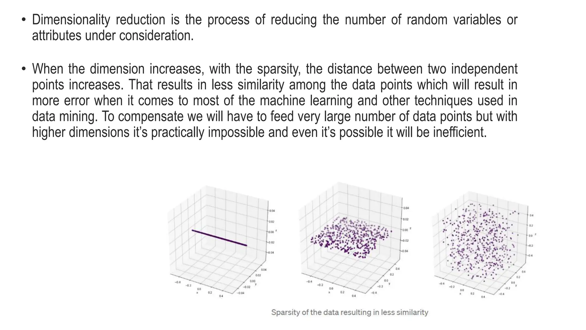 Dimensionality Reduction in Machine Learning | PPTX