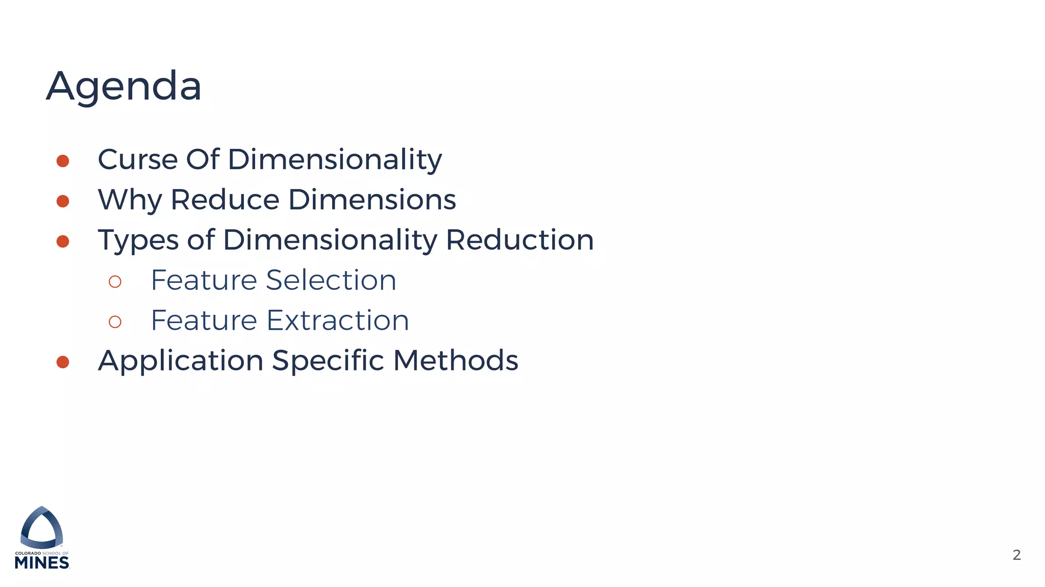 Dimensionality Reduction | PDF